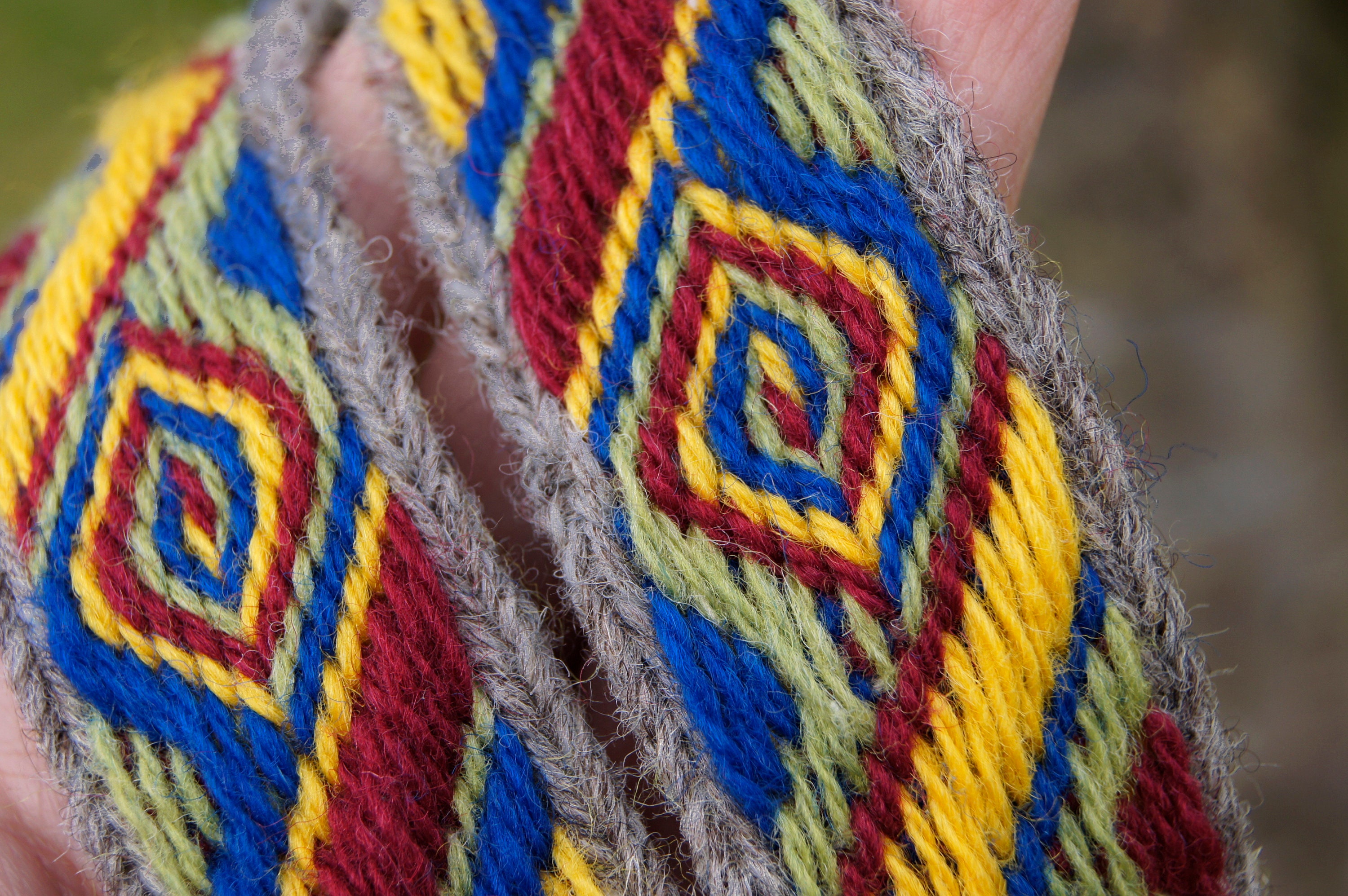 Snartemo Tablet Woven Belt - Migration Period, Vendel Belt ...