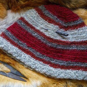 Nalbinding Viking Hat With Braided Edge - Made to Order. Casual or for ...