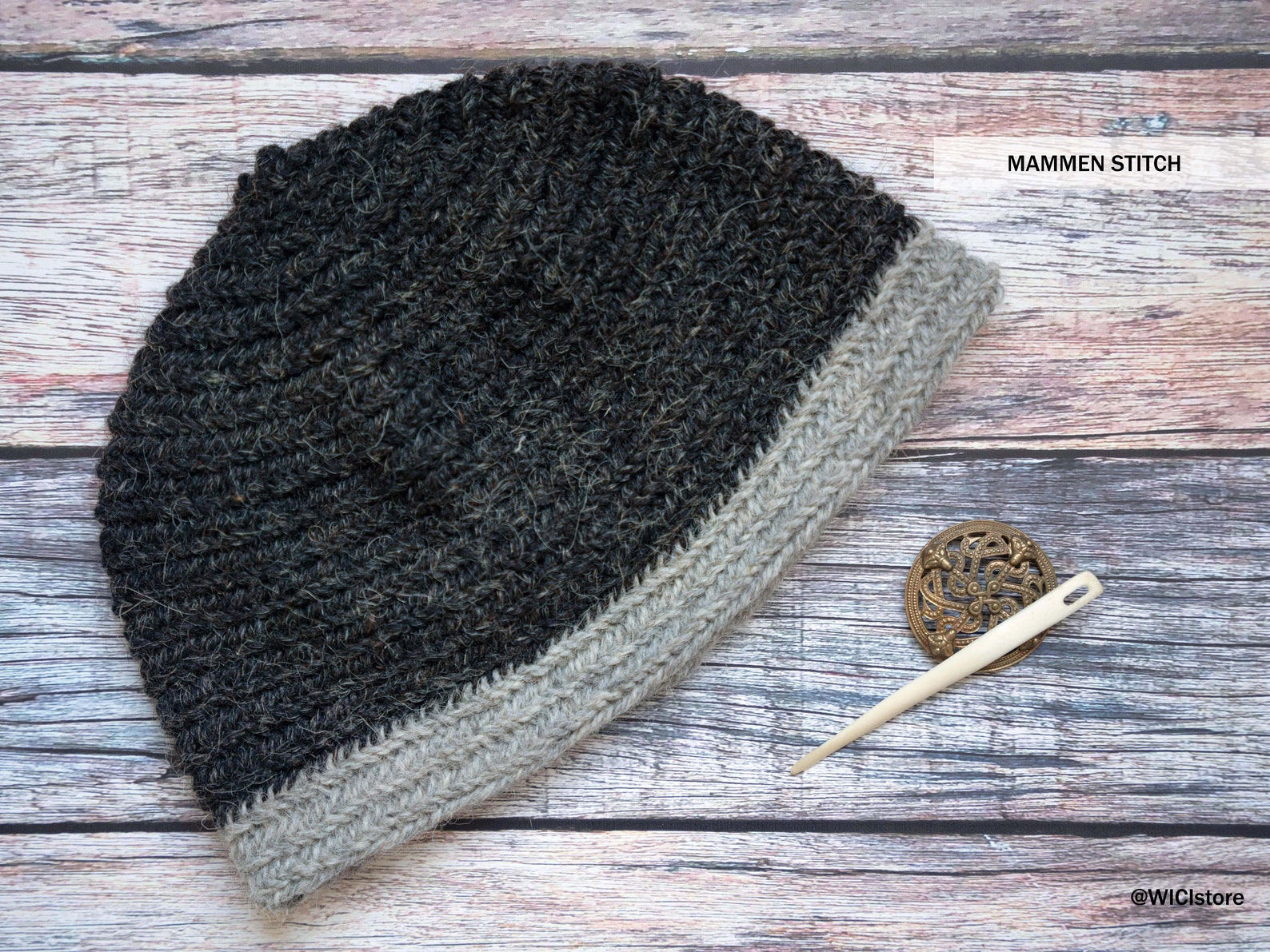 Nalbinding Hat Made to Order 100% Wool Hat. Warm Woolen | Etsy