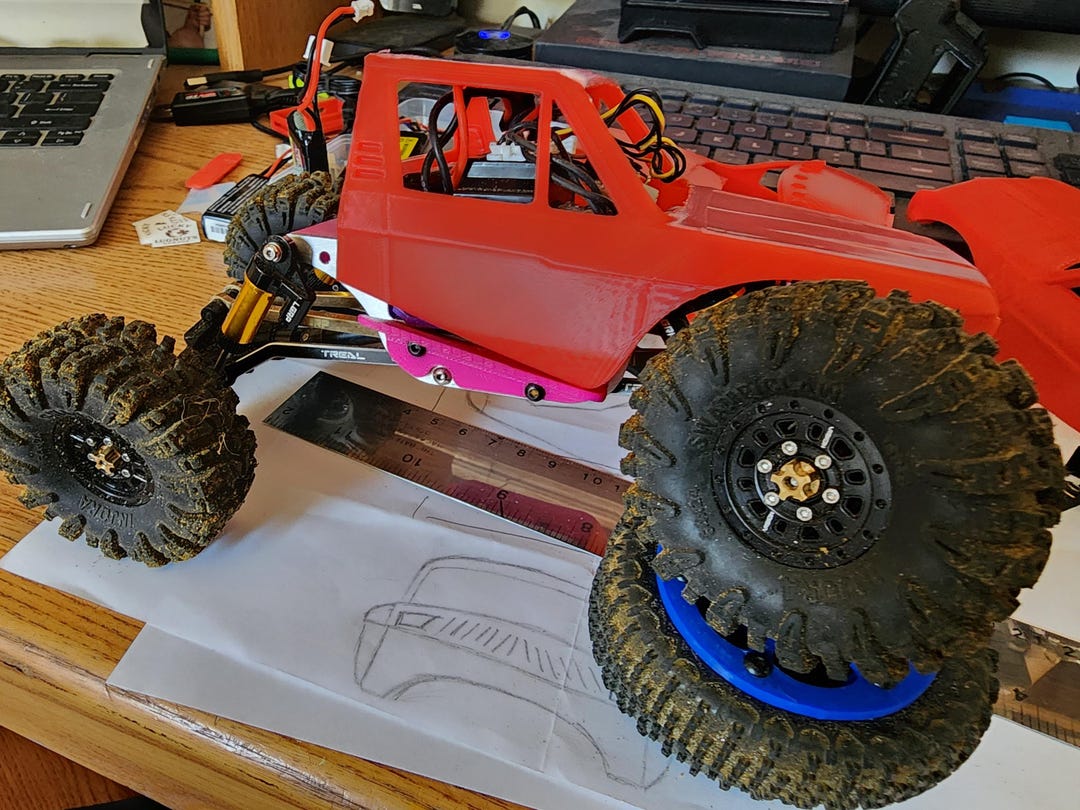 Chevy Luv for the Rndrc V3 Chassis Kit - Etsy