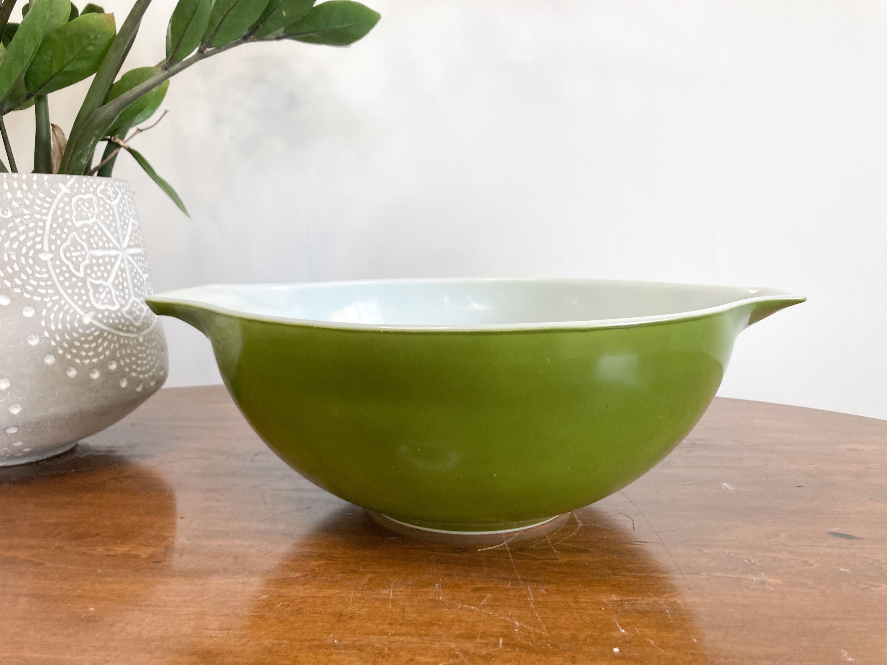Vintage Pyrex Verde Nesting Bowls Cinderella Mixing Bowls Set of 3 ...