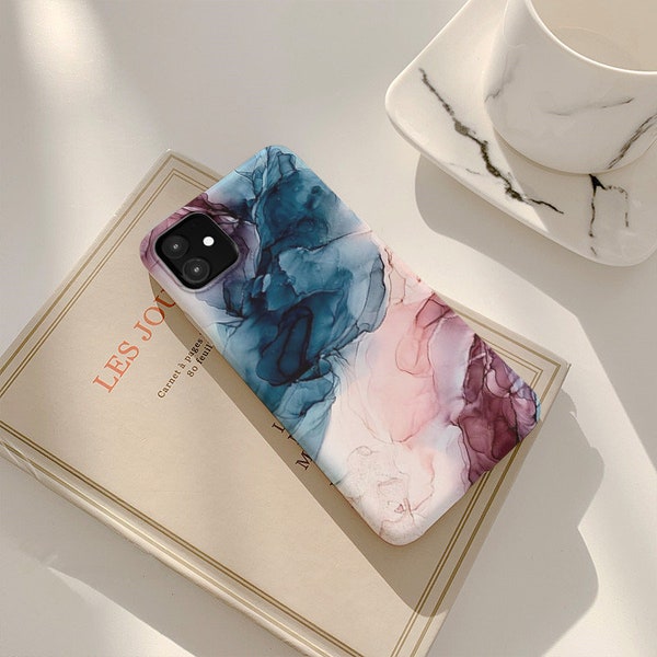Marble iPhone Case - Etsy