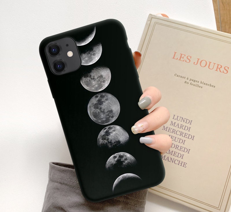 Moon Case Iphone Xs Max Iphone 12 8 11 X XR Plus Pro Max Case | Etsy