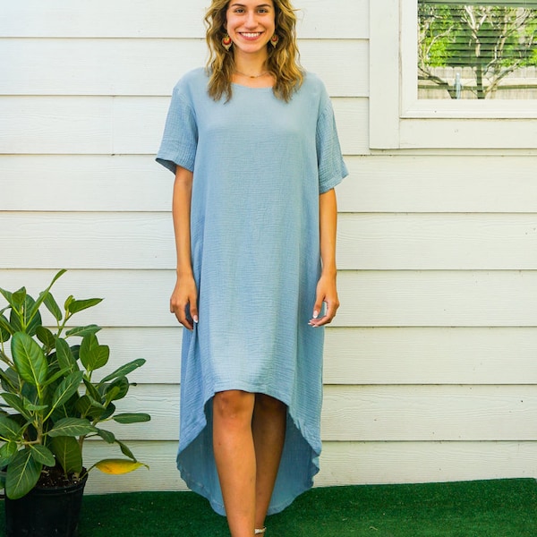 Gauze Dress Pattern - Etsy