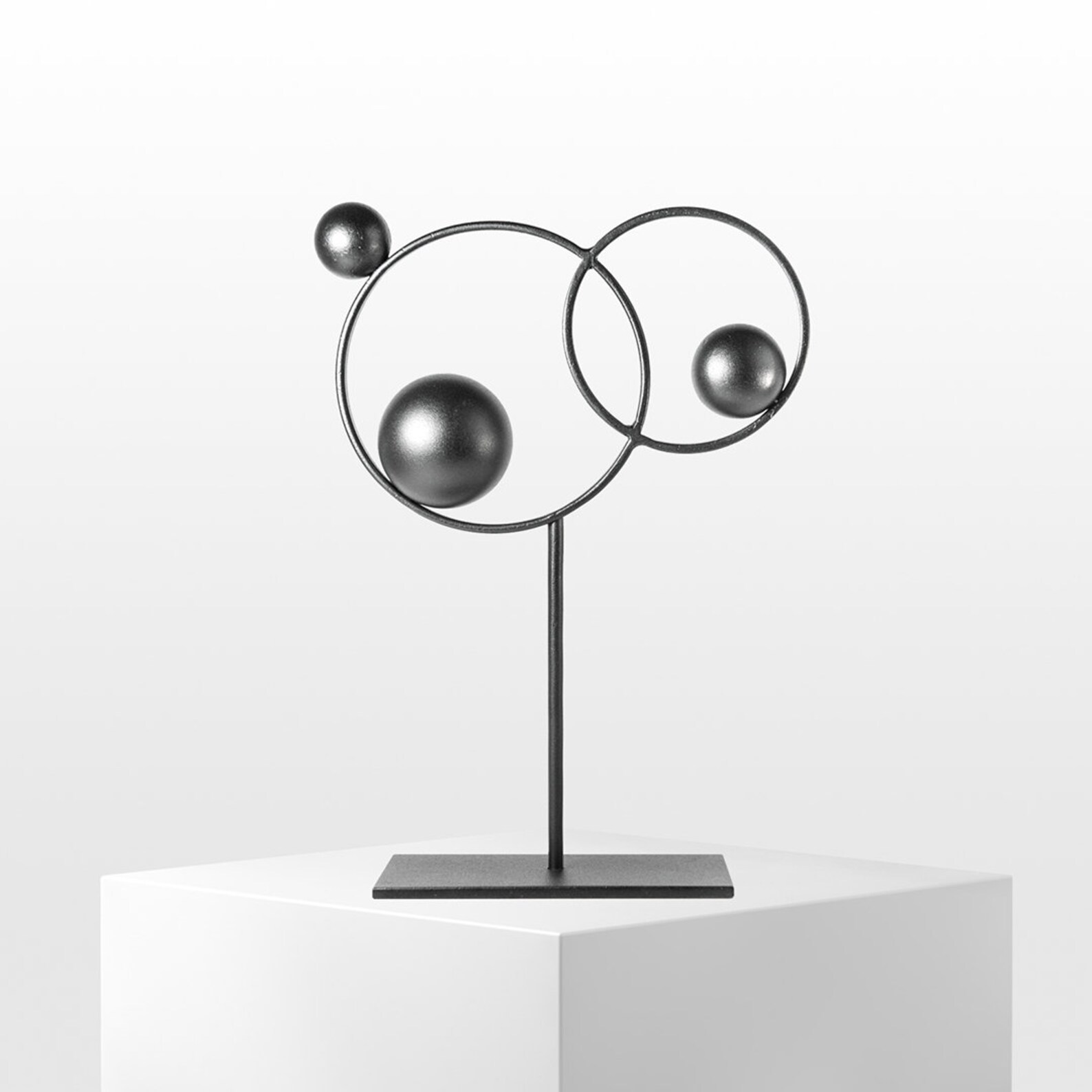 Abstract Metal Sculpture Minimalist Sculpture Decoration - Etsy