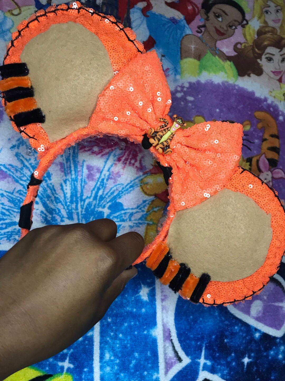 Tigger Sequin Ears: Winnie the Pooh Inspired Headband - Etsy