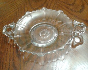 Clear glass dishes | Etsy