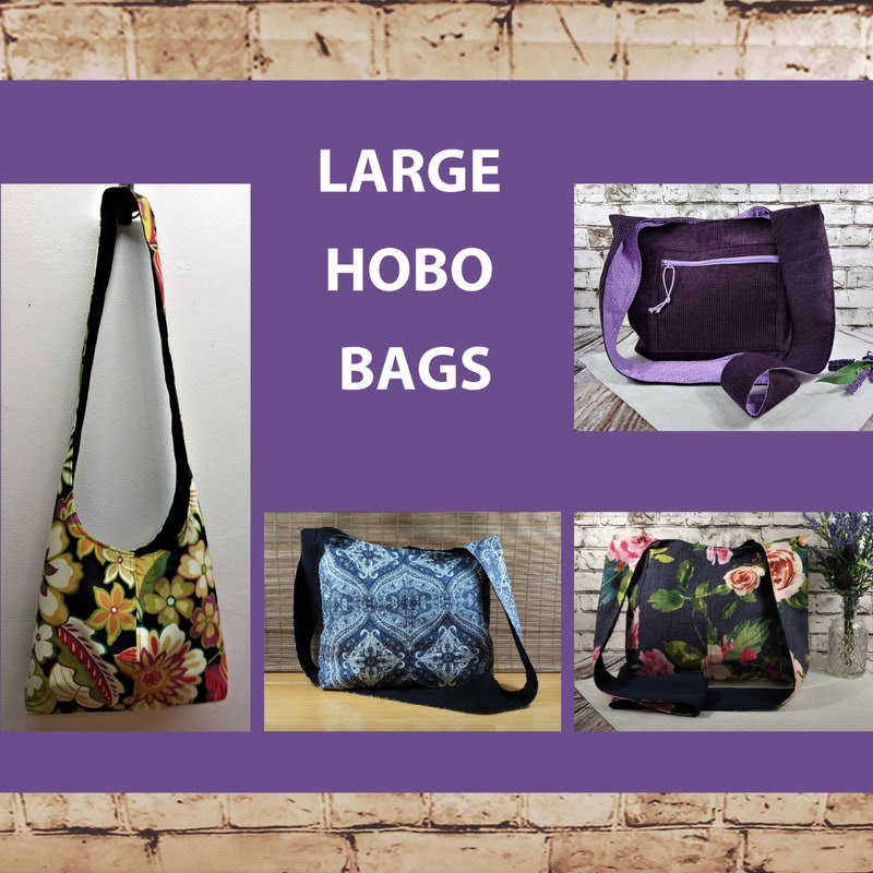 Fabric Hobo Bag - Etsy