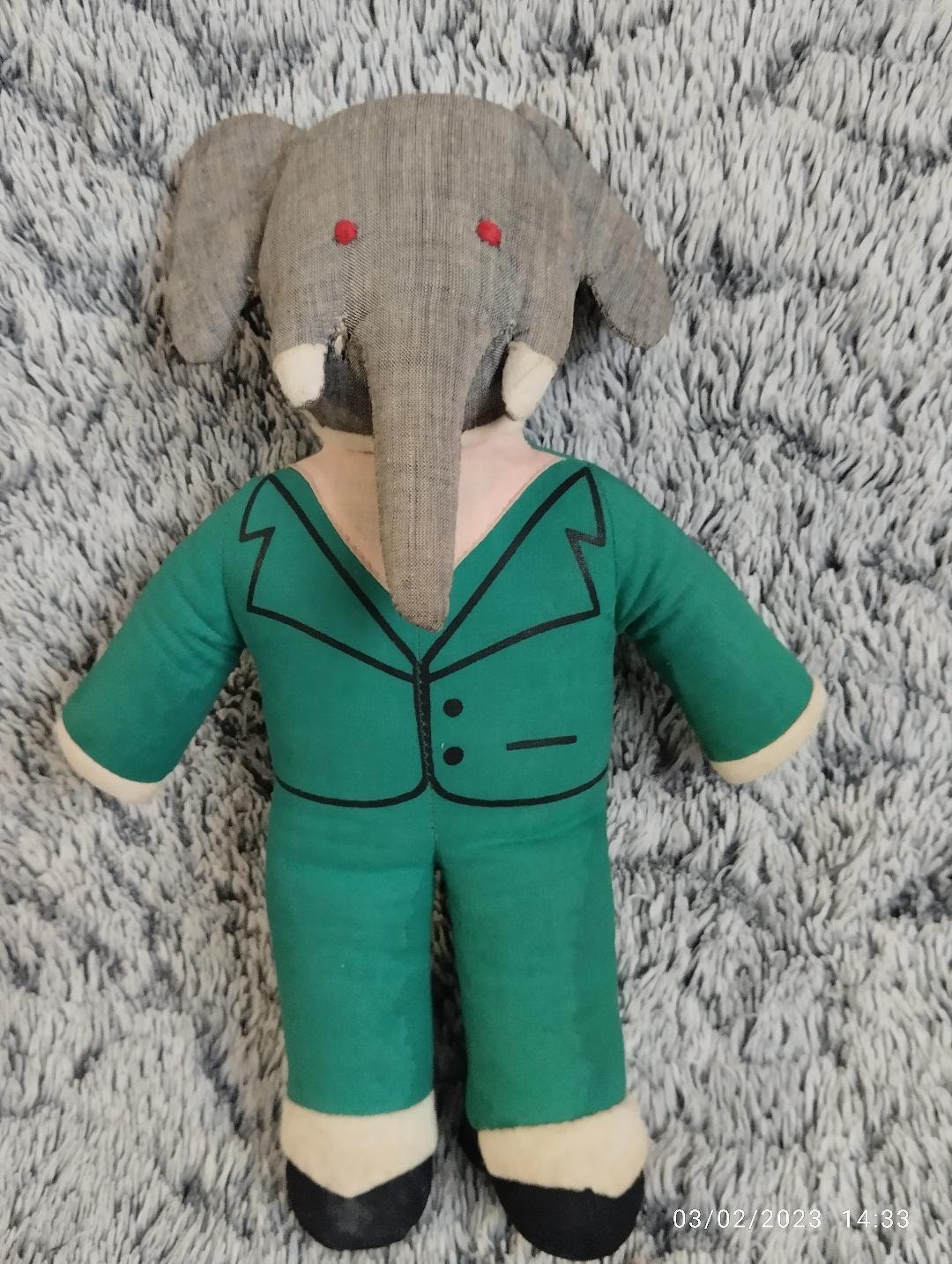 Rare Vintage Babar Blanket Fabric - Etsy