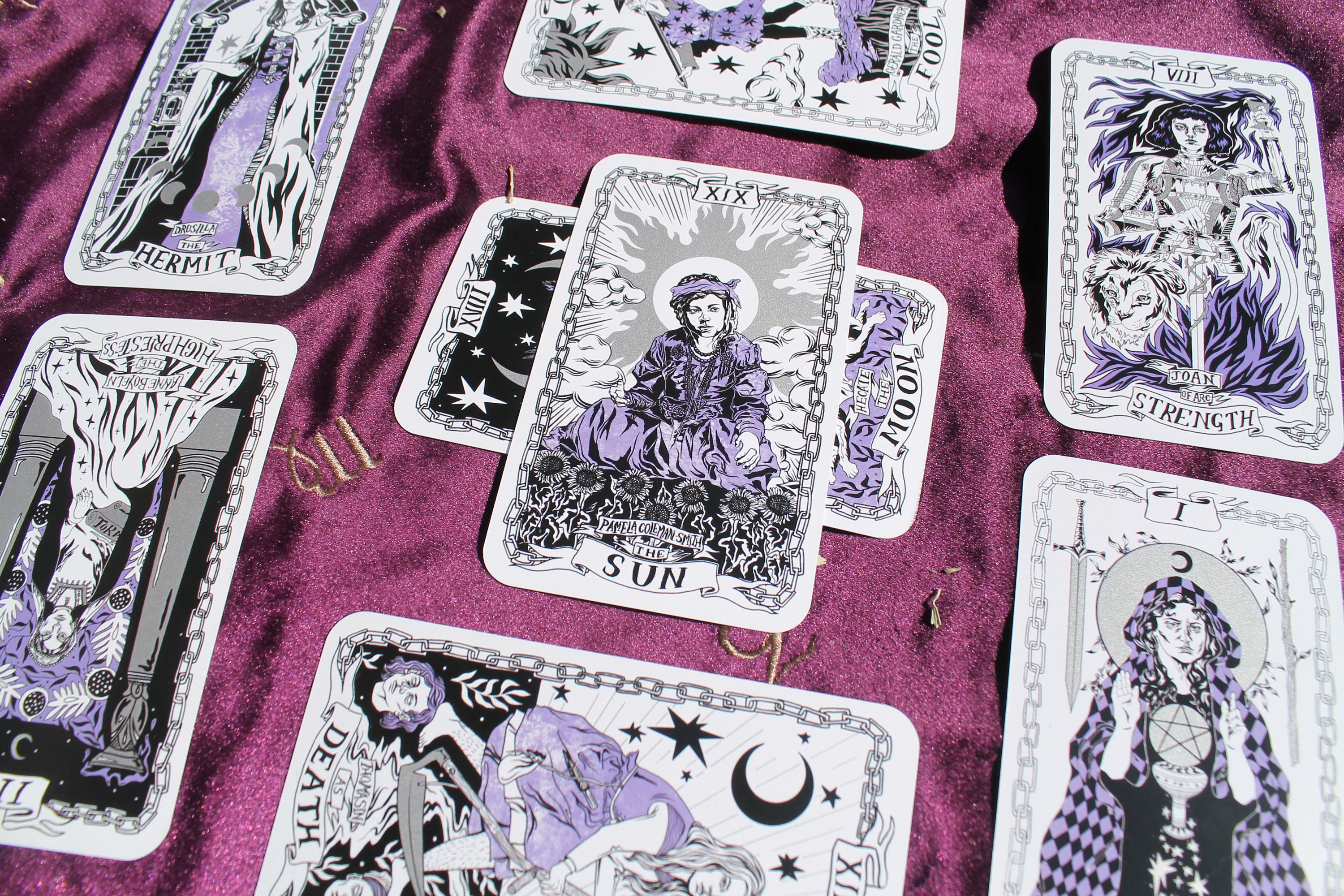 Tarot of Famous Witches - Etsy