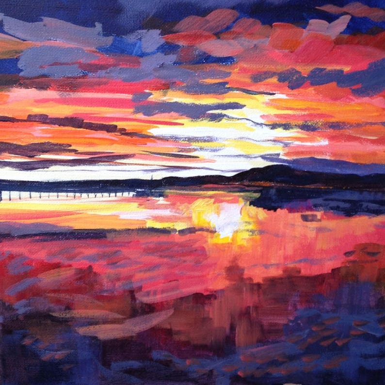 Dundee Sunset - Etsy