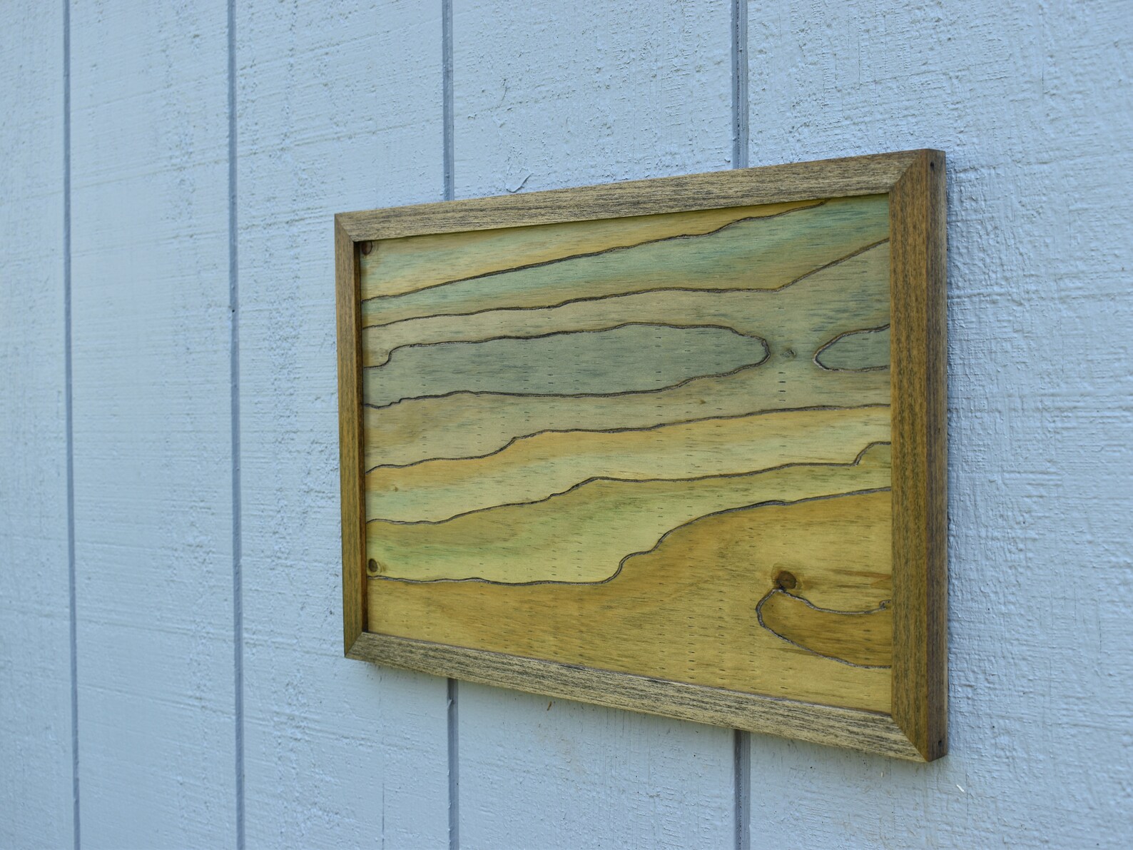 RUSTIC WALL ART Modern Wall Art Rustic Decor Lake House - Etsy