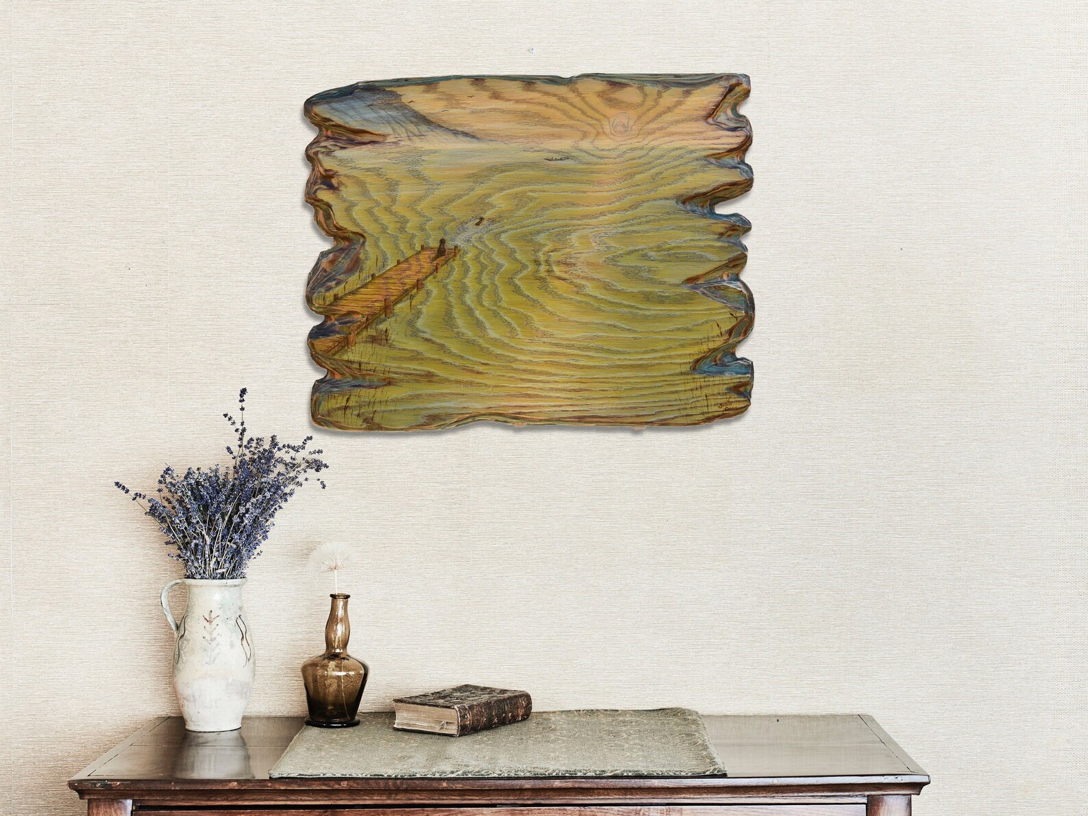 RUSTIC WALL ART Coastal Wall Art Lake House Decor Wood - Etsy