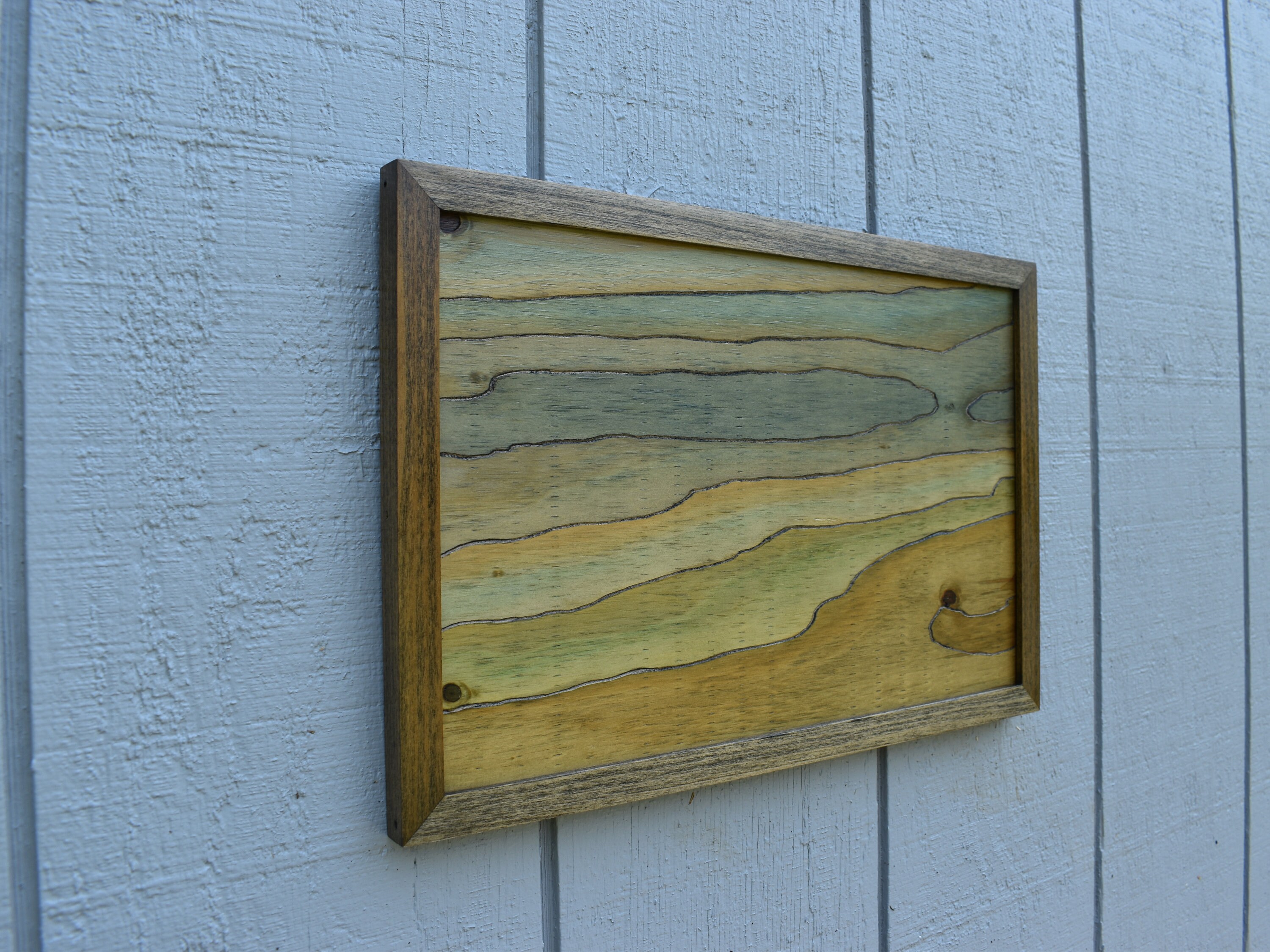 RUSTIC WALL ART Modern Wall Art Rustic Decor Lake House | Etsy