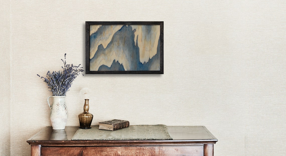 RUSTIC WALL ART, Abstract Wood Art, Lake Superior, Wood Wall Art ...