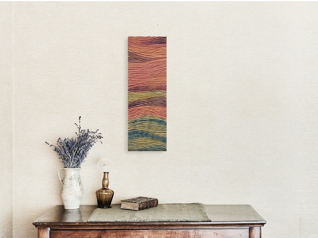 PINK WALL ART, Pink Wall Decor, Rustic Wall Art, Rustic Decor, Wood ...