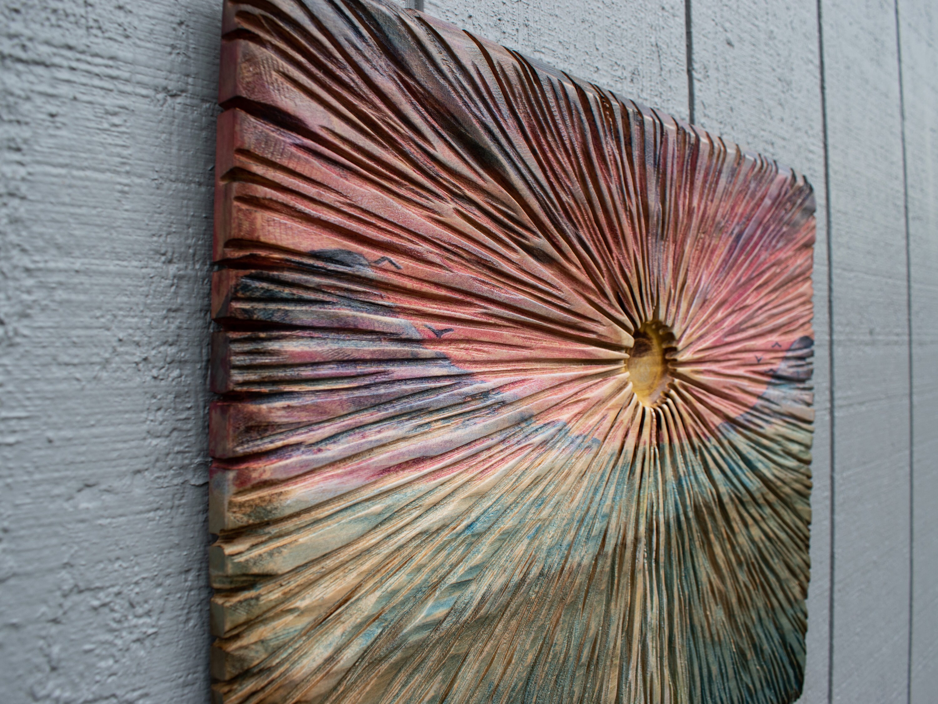 DECORACIÓN COSTERA Tallado de MADERA Arte oceánico | Etsy