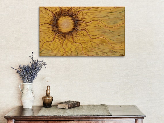 RUSTIC WALL ART Sun Wood Carving Wood Wall Art Rustic Wall | Etsy