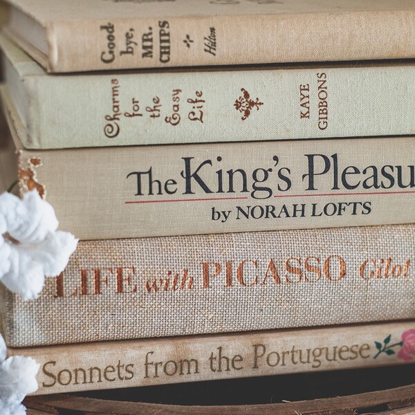 Shabby Chic Books - Etsy