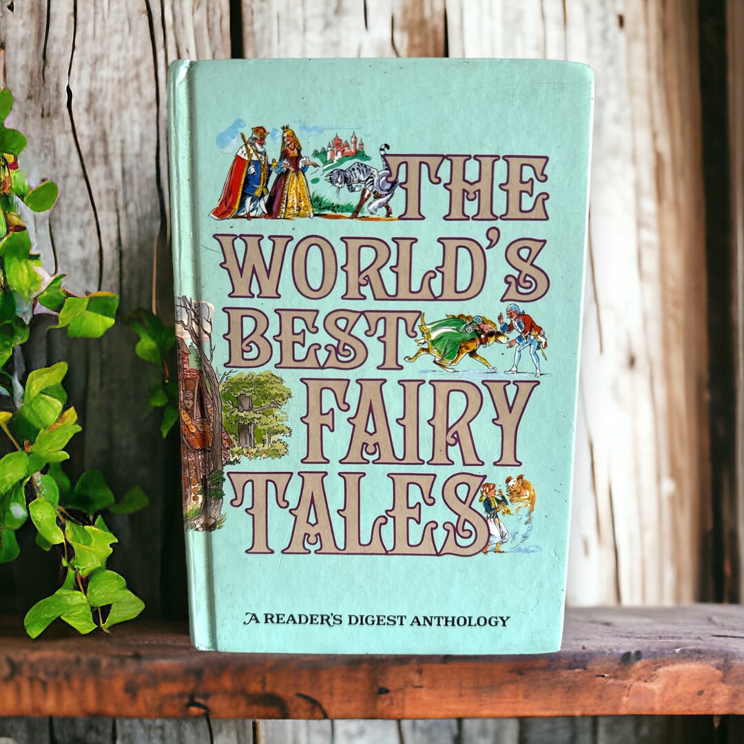 The World's Best Fairy Tales, Vintage Fairytales Book, Vintage ...