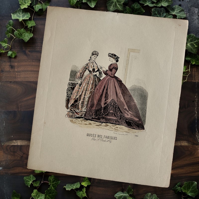 Fashion Plate - Etsy