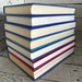 Modern Blue Books, REAL Interior Decorator Books With Blue Spines, Home ...