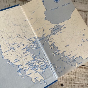 Vintage Royal Blue Books, Blue Interior Decorator Book Stack Collection ...