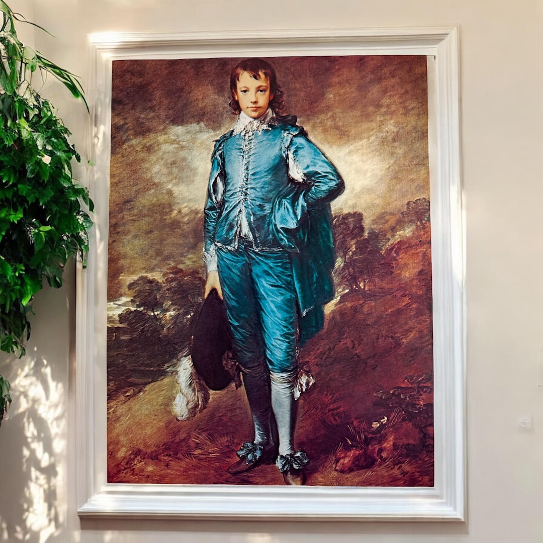 Vintage 1973 Blue Boy Art Poster Print by Thomas Gainsborough, 11x14 ...