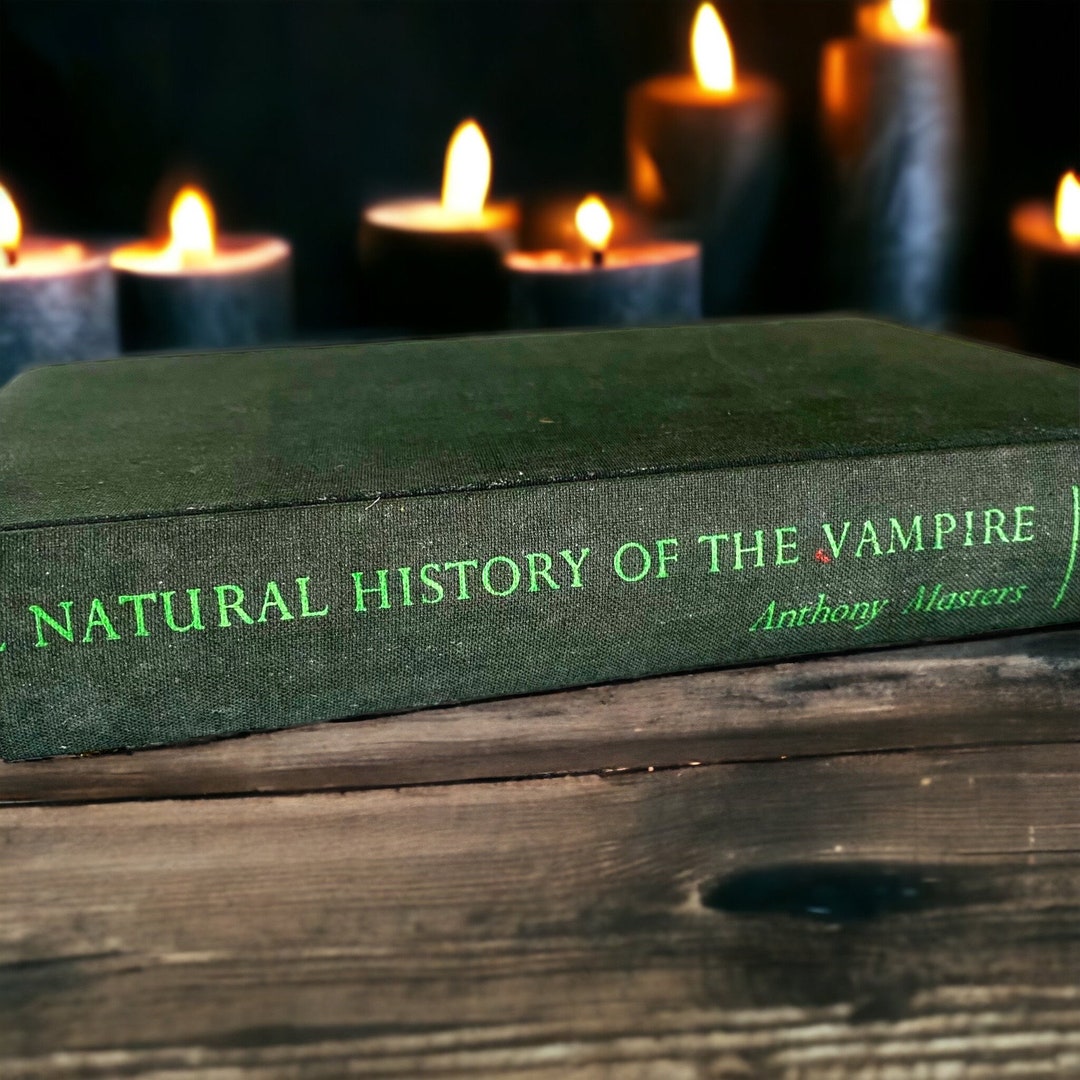 The Natural History of the Vampire by Anthony Masters 1972 - Etsy