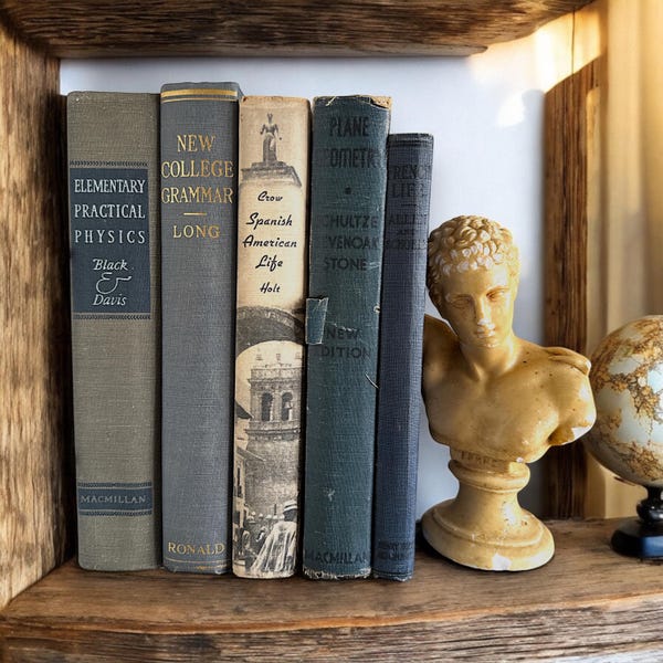 Old School Books - Etsy