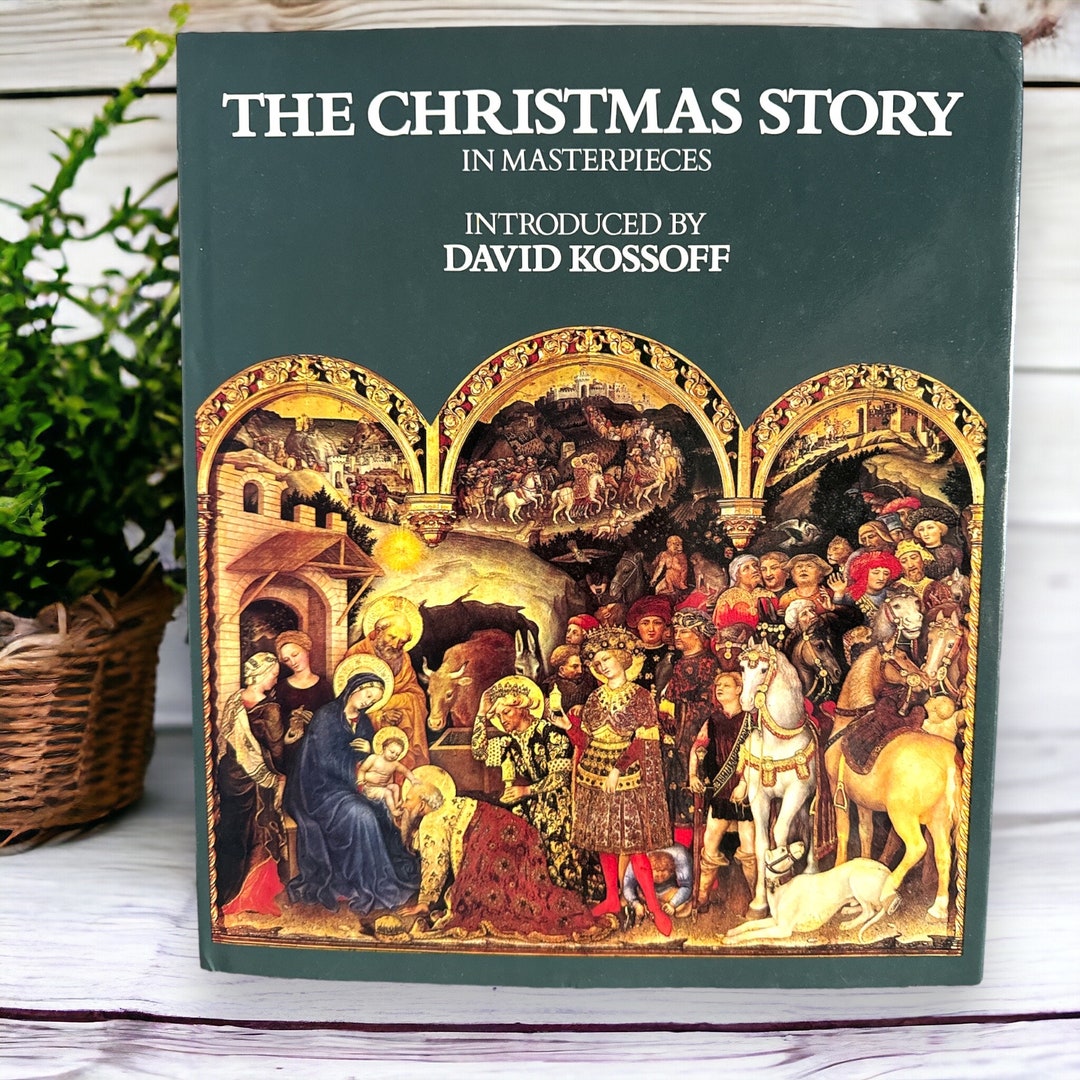 The Christmas Story in Masterpieces ART Book, Religious Christmas Art ...