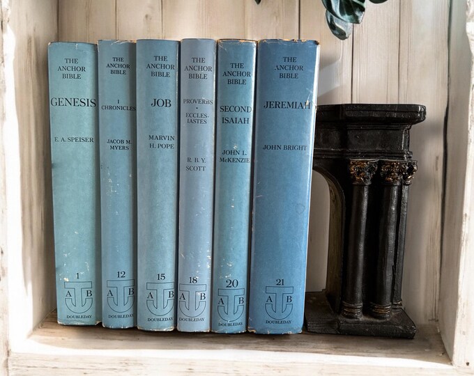 The Anchor Bible Books Set of 6, Bible Commentary, Bible Study Books ...