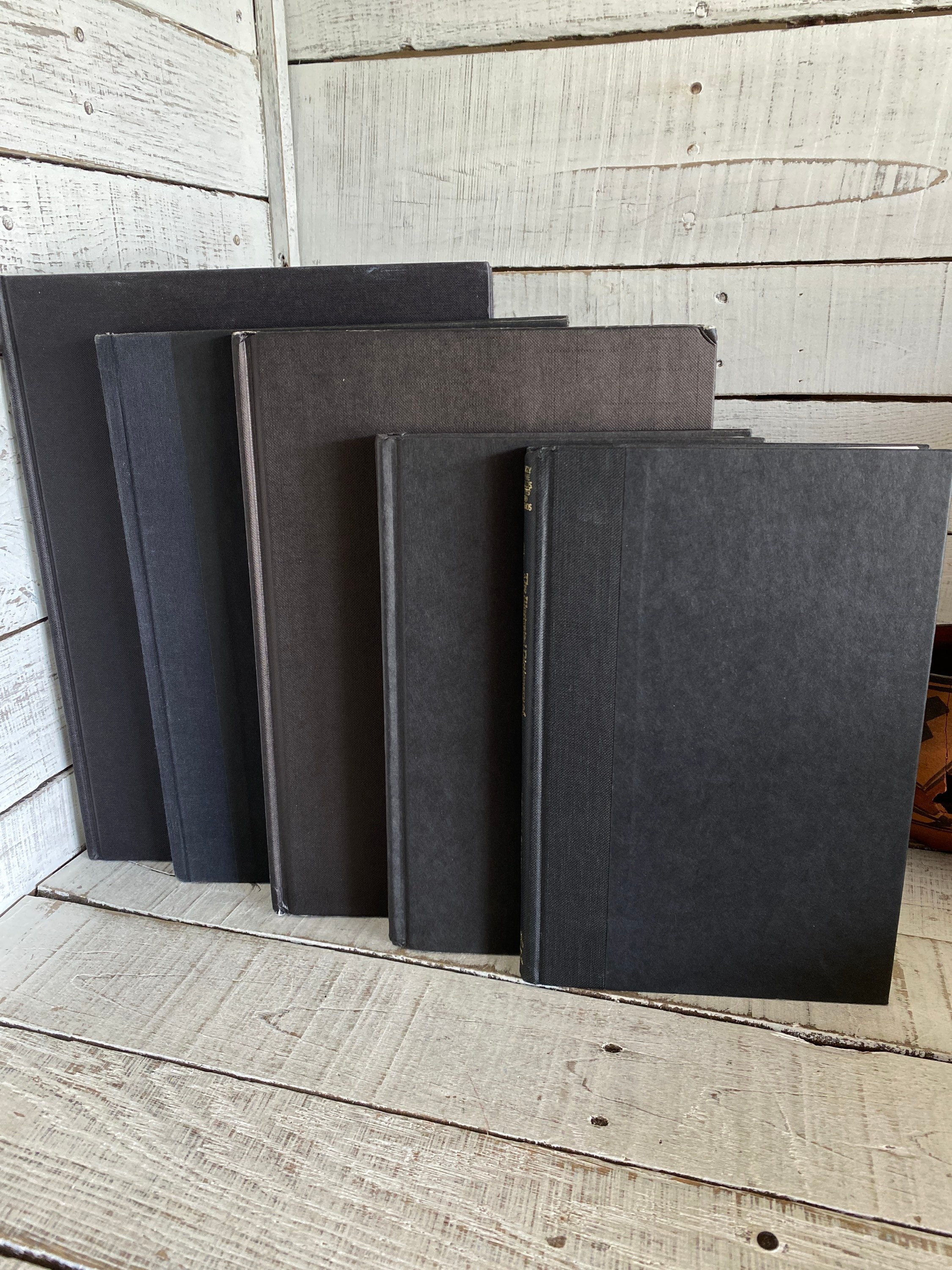 Vintage Mythology Book Collection Black Book Stack Greek - Etsy