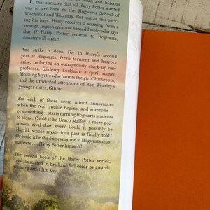 Harry Potter and the Chamber of Secrets by J.K. Rowling 2016 Printing ...