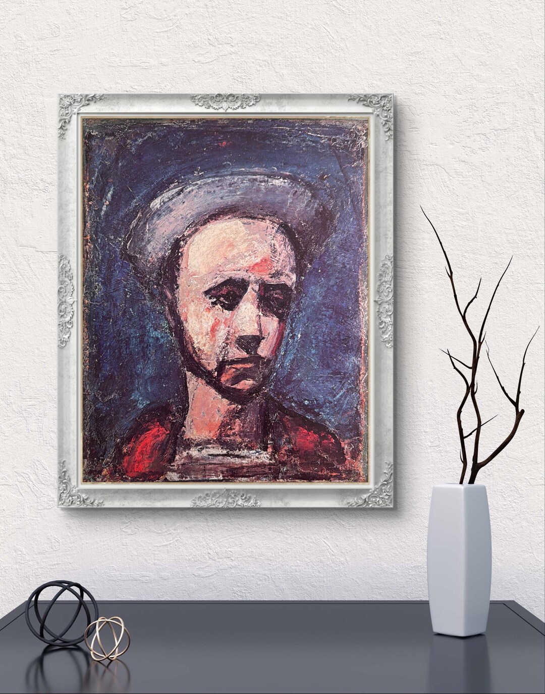 Vintage Georges Rouault "the Apprentice" Portrait Art Print (11x14 ...