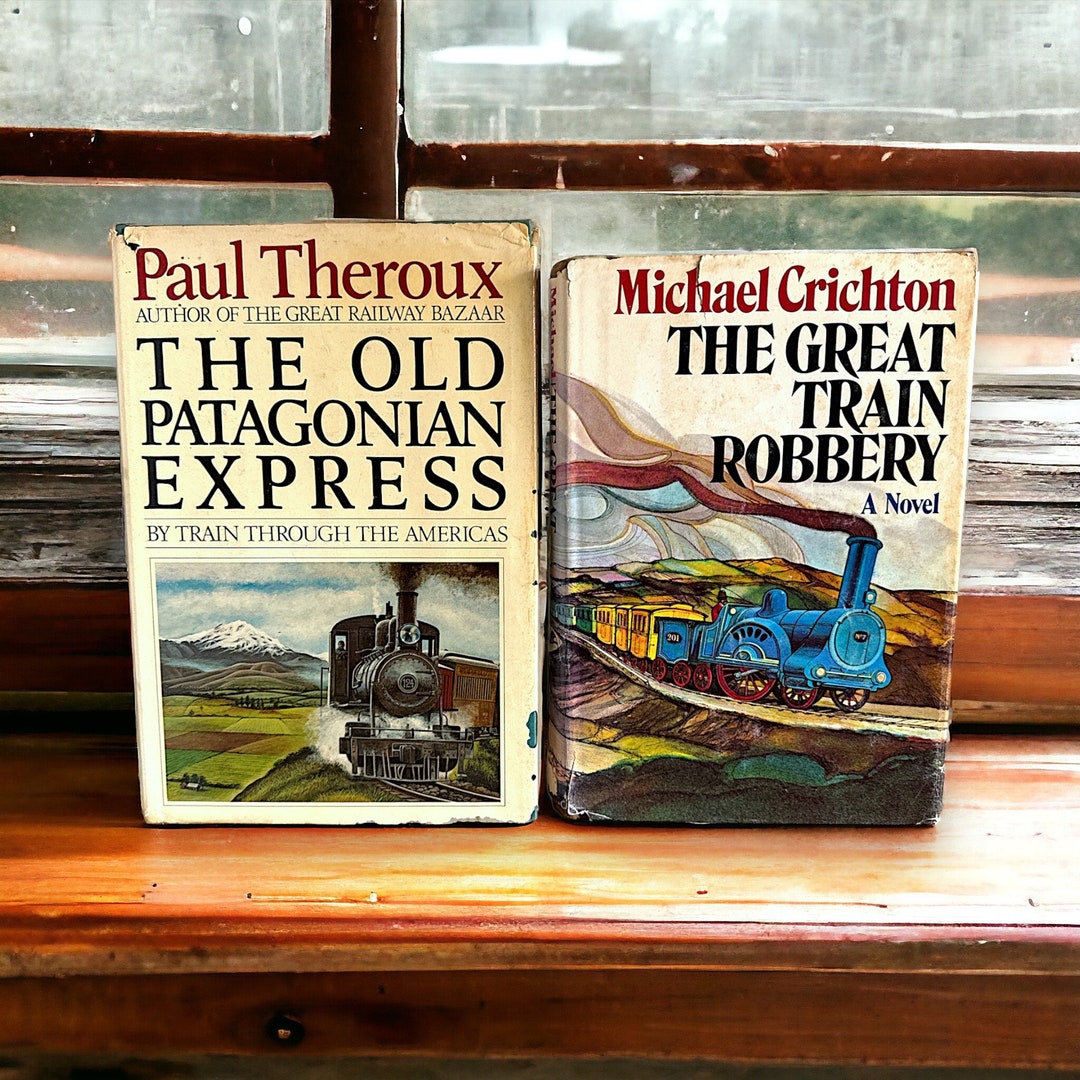 Vintage Train Books, Books About Trains and Railways, Train Room Decor ...
