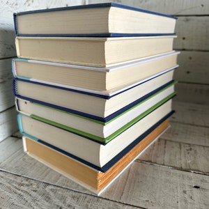 Blue and White Books, Collection of 7 REAL Interior Decorator Books in ...