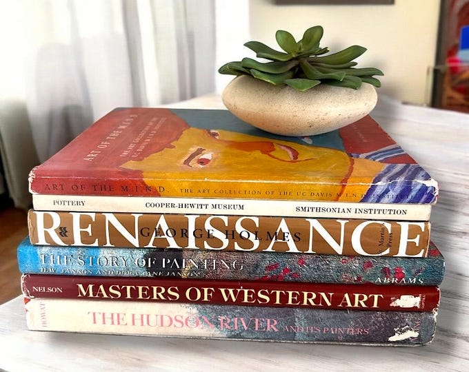 Vintage Famous Artist Art Books, Coffee Table Art Book, Large Art Book ...