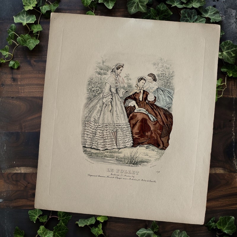 Fashion Plate - Etsy