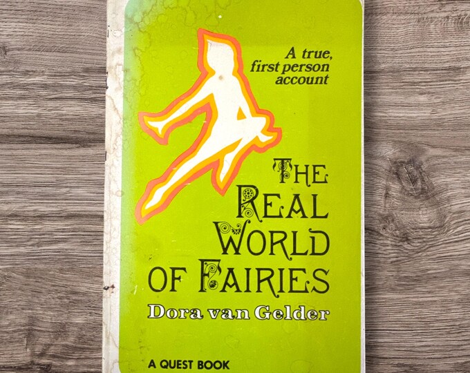 The Real World of Fairies by Dora Van Gelder, Vintage 1977 Paperback ...