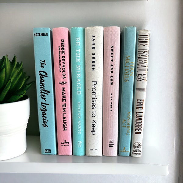 White Books - Etsy