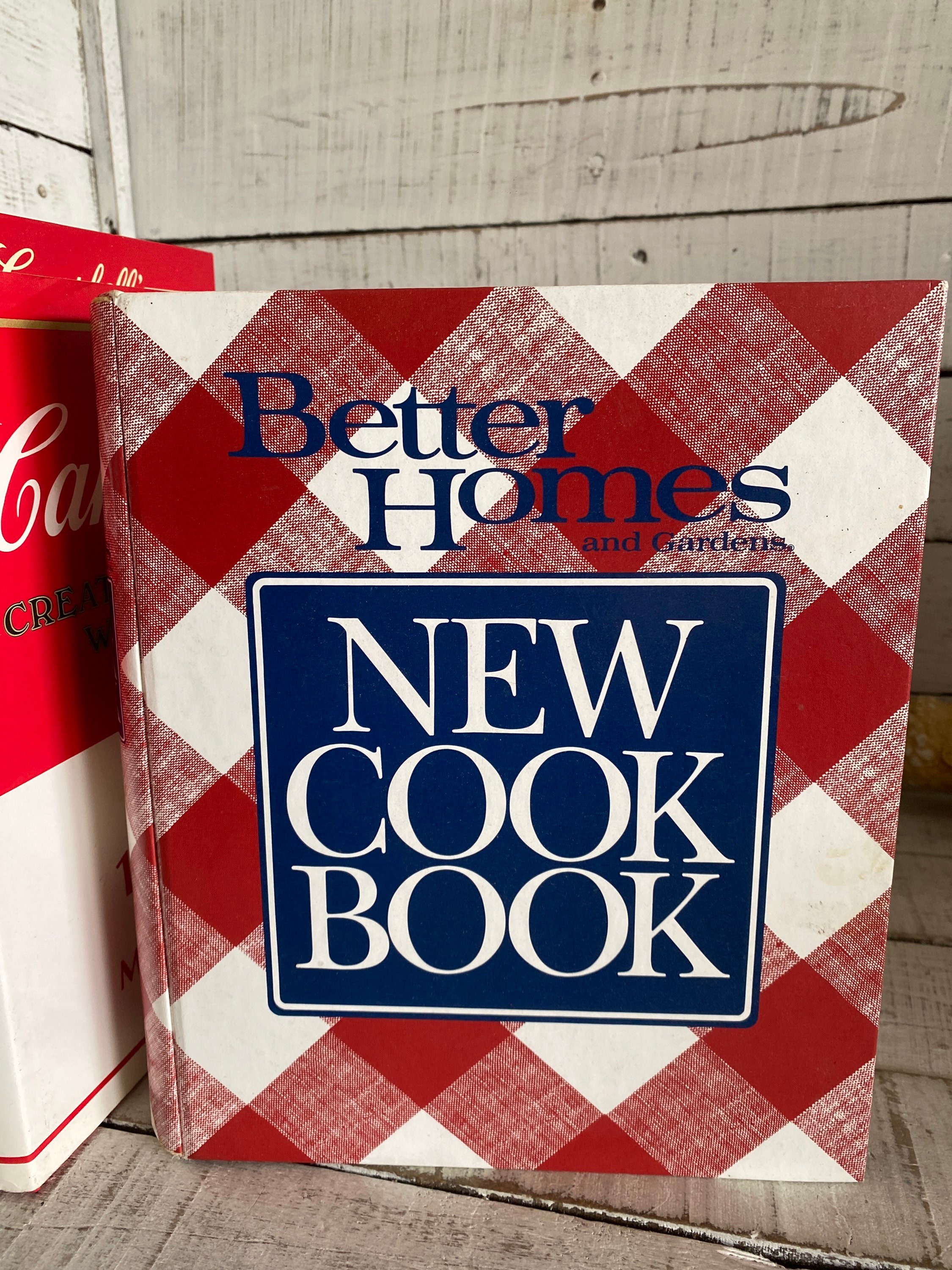 RED White and Blue Cookbooks Set Americana Red Cook Books - Etsy