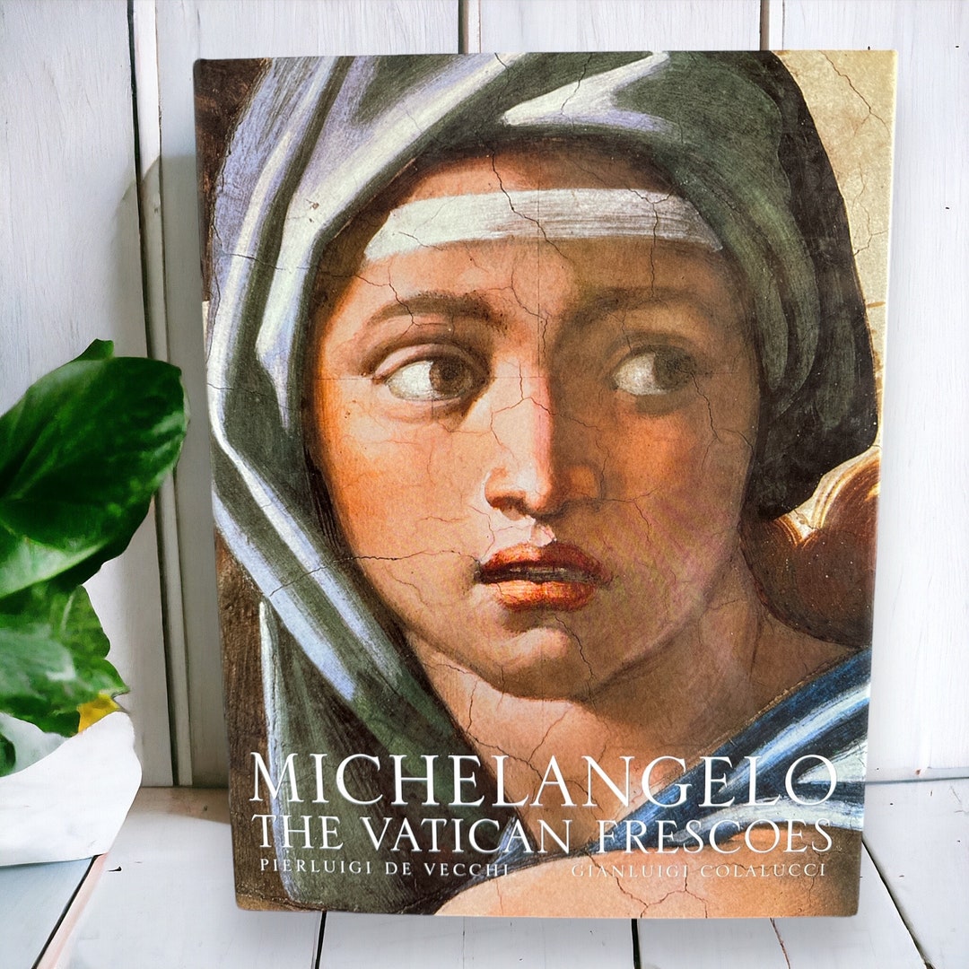 LARGE Michelangelo ART Coffee Table Book, Michelangelo the Vatican ...