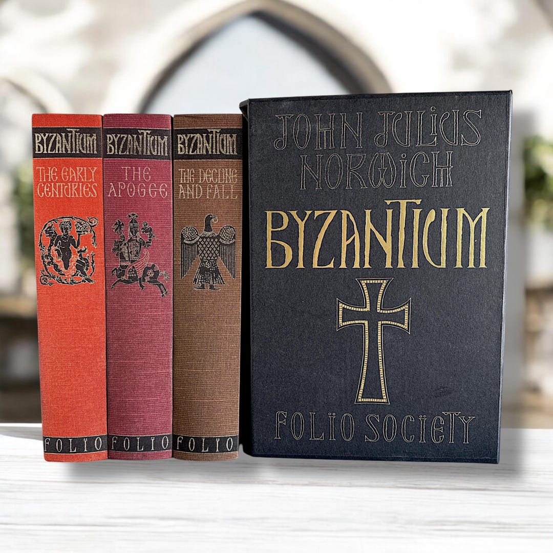 Byzantium Books Box Set by John Julius Norwich Folio Society Editions ...