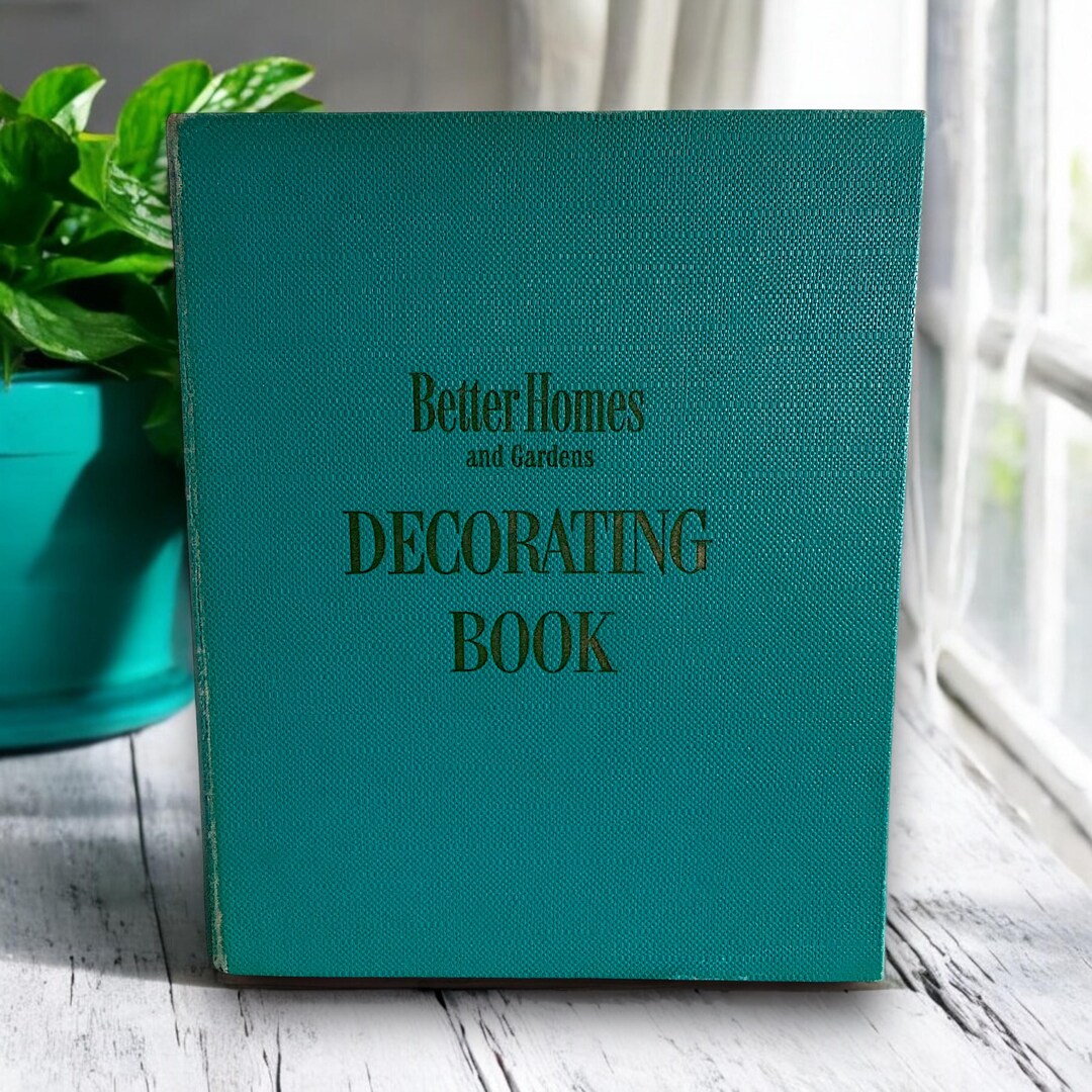 Vintage 1956 Better Homes and Gardens Decorating Book, Vintage Retro ...