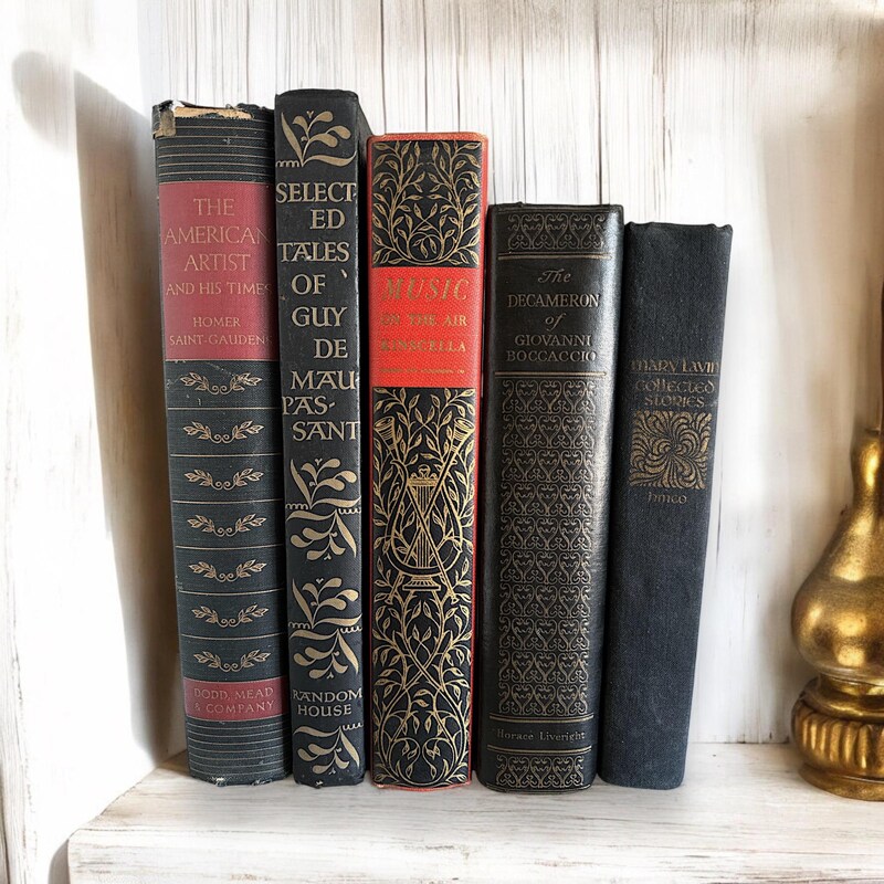 Decorative Old Books - Etsy
