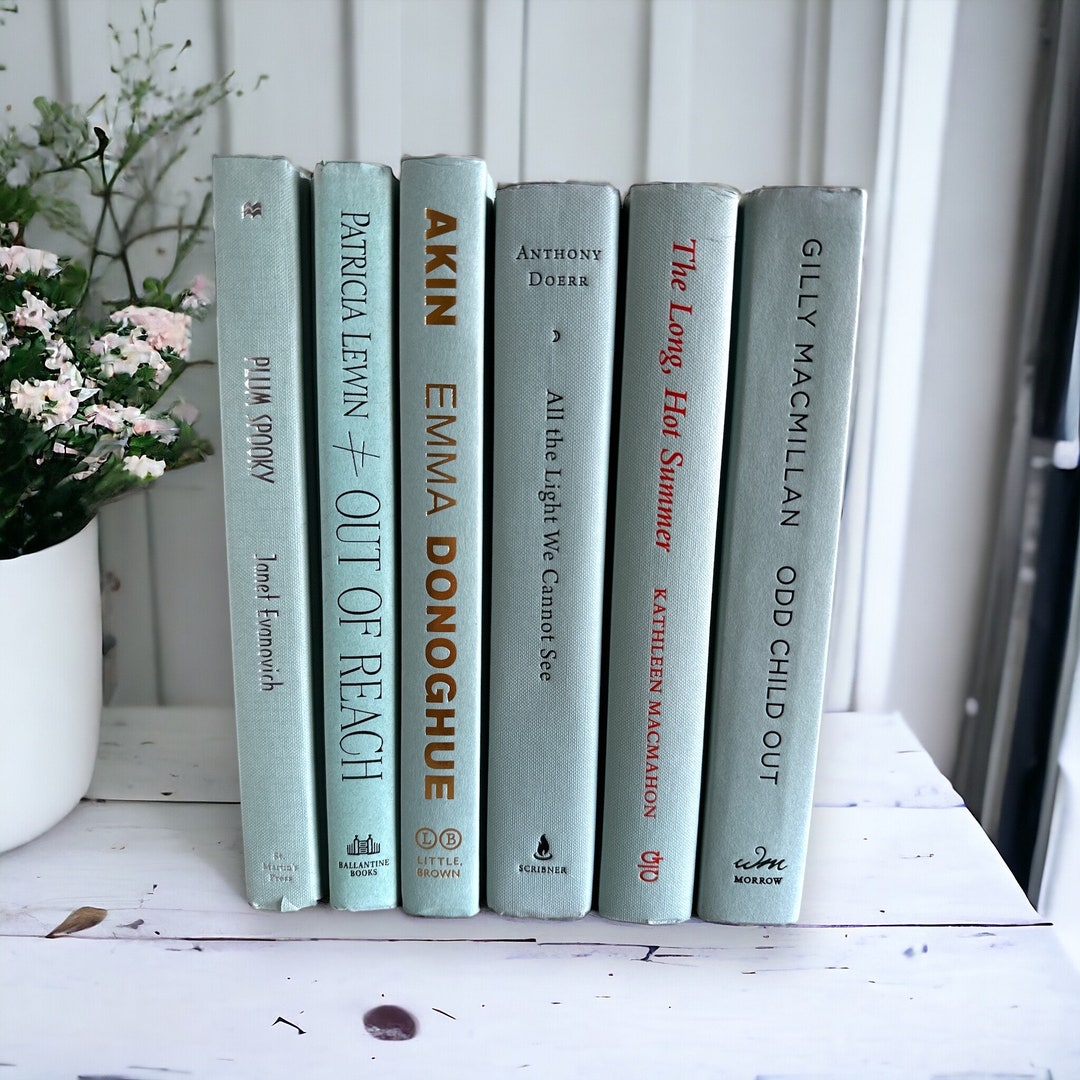 Modern Light Seafoam Blue-green Books by Color, Soft Aqua Blue Interior ...