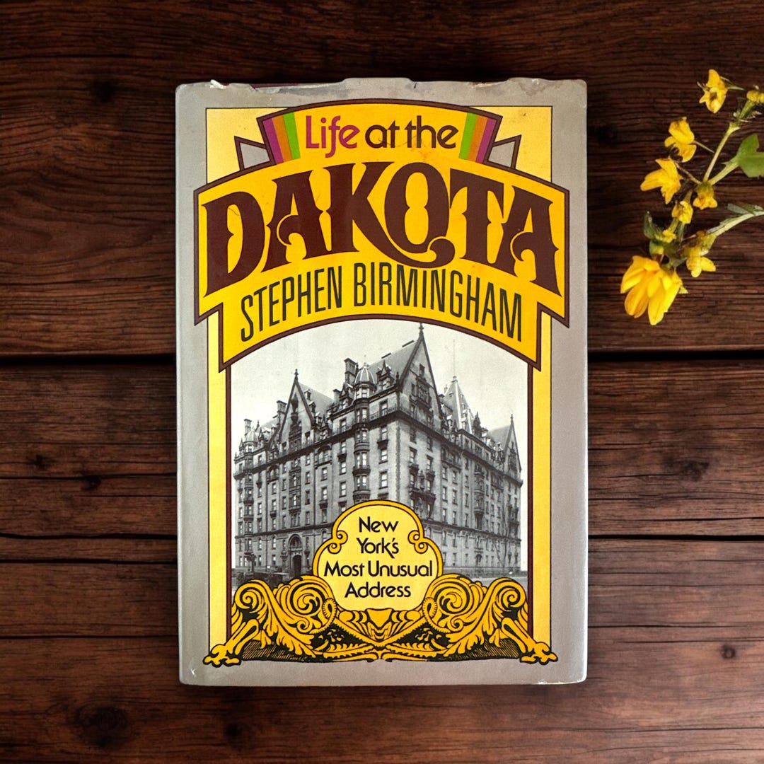Vintage 'life at the Dakota' Hardcover Book: NYC Architecture, 1979 - Etsy