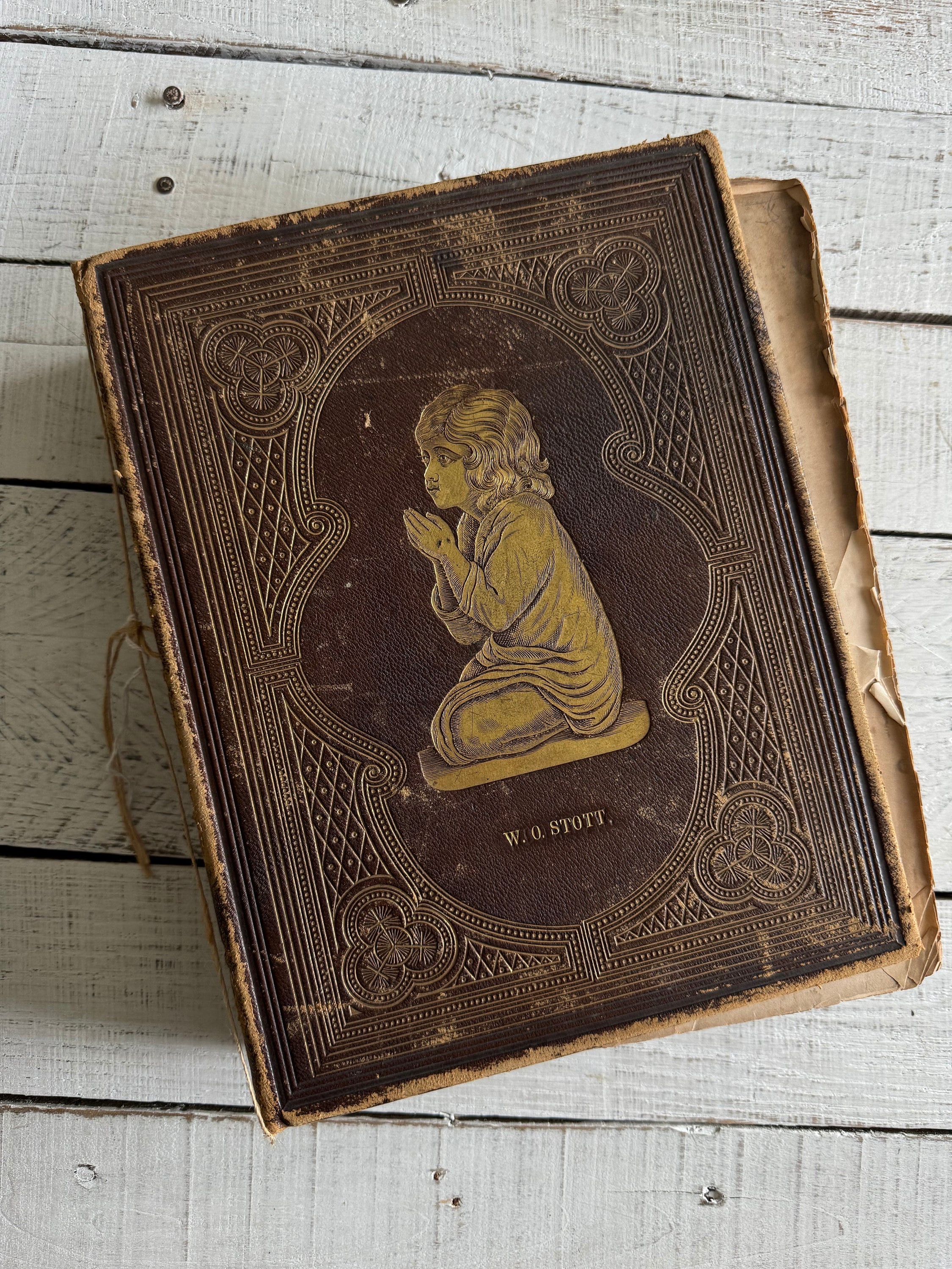 Antique Bible Engraving: Joseph's Coat Dipped in Blood, 1877 Genesis ...