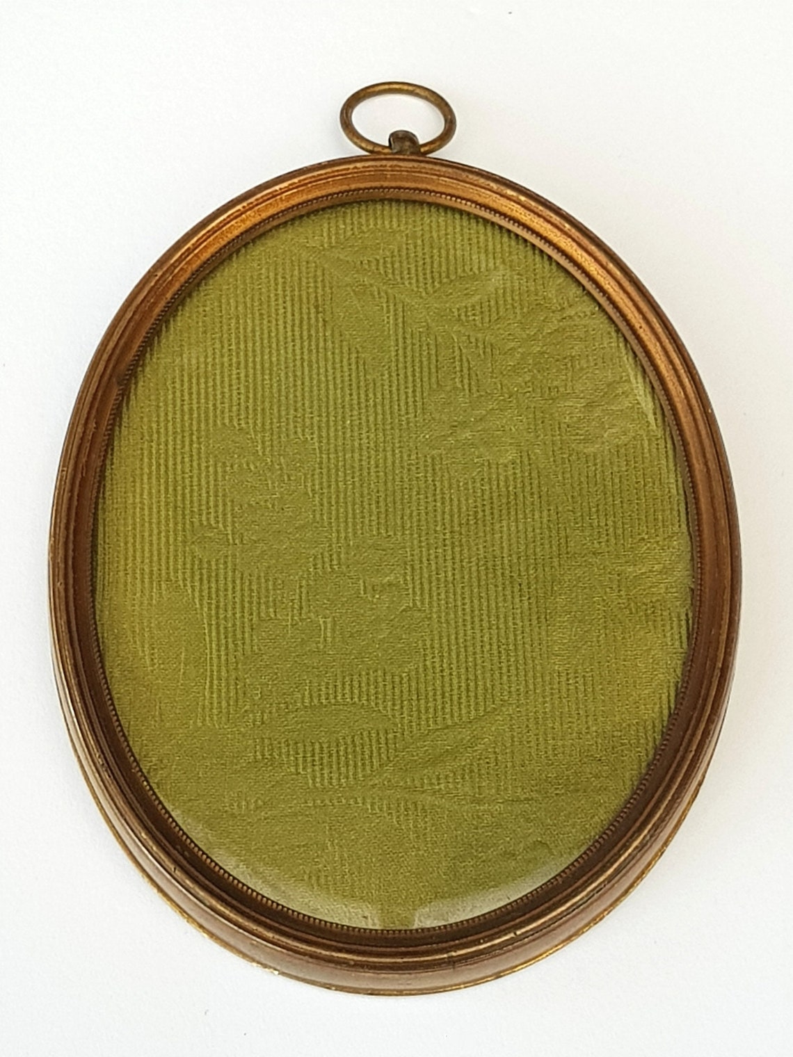 Antique-rare and Superb Hand Painted Gouache Miniature Portrait of ...